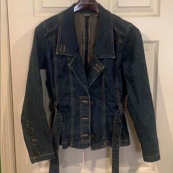 motto | Jackets & Coats | Belted Jean Jacket | Poshmark